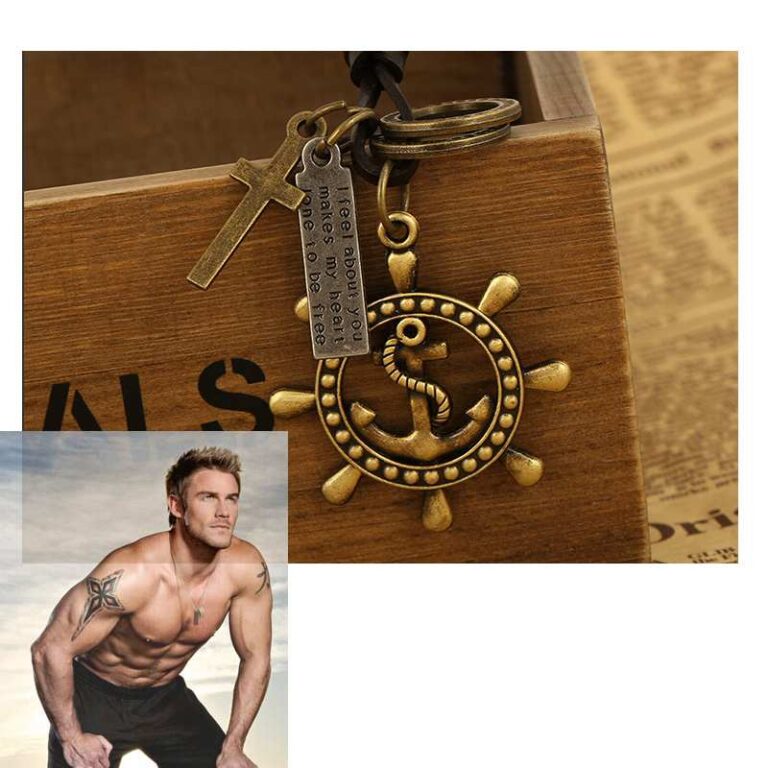 Collier ancre homme | Bijoux Homme Tendance