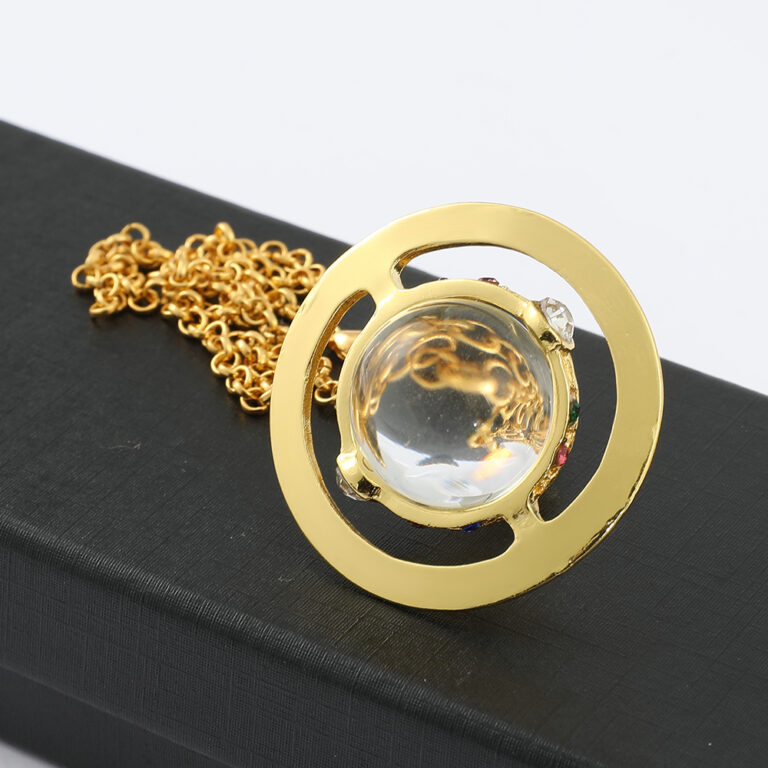 Collier perle saturne | Bijoux Homme Tendance