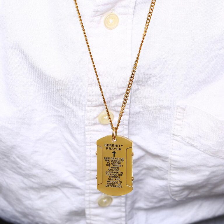 Pendentif homme militaire | Bijoux religieux