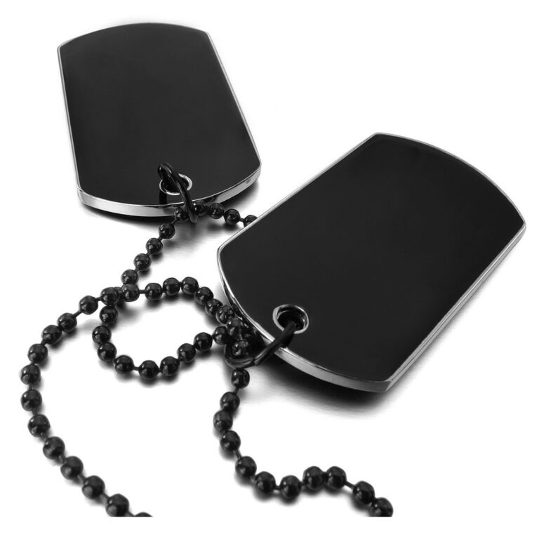 Pendentif militaire | Bijoux Homme Tendance