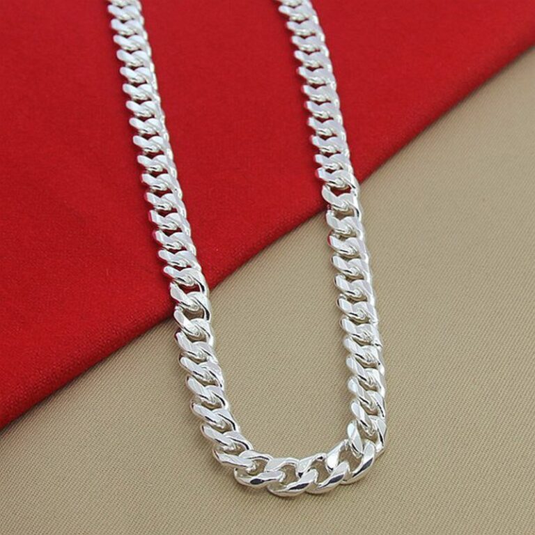Chaîne argent homme grosse maille | Bijoux haute qualité